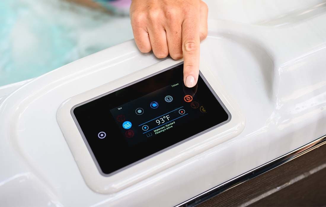 Tilbud på Hydropool 579 udendørs spa netop nu!