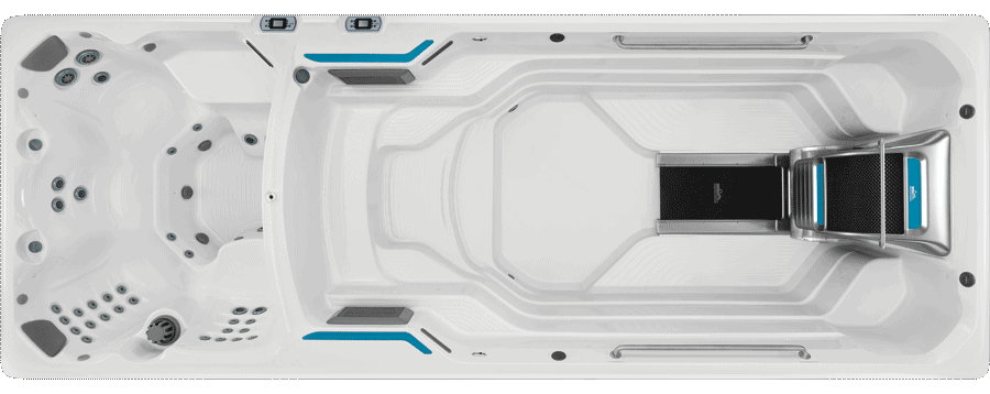 Endless Pools E2000 - den vildeste swim spa med indbygget jacuzzi