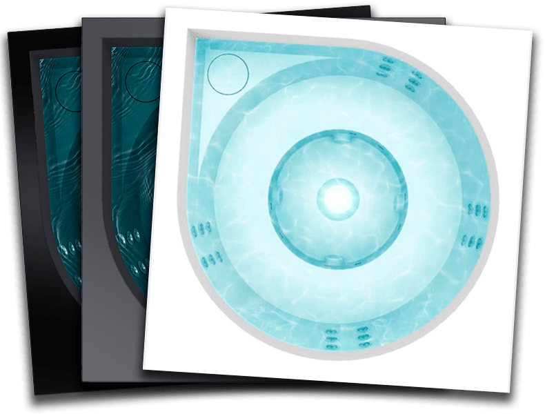 Drop Design Spa - Udendørs spa til indbygning terrasse